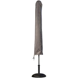 Sonnenschirm-Schutzh&uuml;lle, B:40cm H:220cm L:220cm, grau, WINZA OUTDOOR COVERS, Polypropylen (PP), Planen, "TOPSELLER", f&uuml;r Schirme bis &oslash; 400 cm, Ma&szlig;e