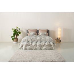 Tagesdecke Home Affaire, B:250cm L:240cm, beige, Baumwolle, Polyester, Tagesdecken, "Maris", Tagesdecke im Landhausstil, für Kinder und Erwachsene