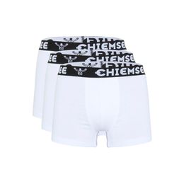 Chiemsee Herren Boxershorts "Boxershort 3er Pack", Gr. S, weiß, Obermaterial: 95% Baumwolle CO. 5% Elasthan EL., Unterhosen