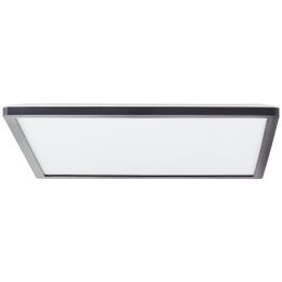 BRELIGHT LED Panel "Sorell", H: 2cm, 1 Stk., schwarz, Leuchten, 42 x 42 cm, 3200 lm, 3000-6500 K, dimmbar, Fernbedienung