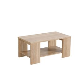 Couchtisch Home Affaire, B:90,5cm H:41,5cm T:50,5cm, braun, Wohnzimmer, Tische, "Union", mit Ablageboden