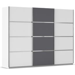 Kleiderschrank Rauch, B:271cm H:210cm T:62cm, weiß, Holzwerkstoff, Schlafzimmer, Schränke, "Schwebetürenschrank OTTO ́s Choice Garderobe Schrank TOP