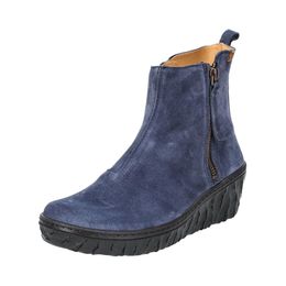 El Naturalista Damen Keilstiefelette "El Naturalista Stiefelette Veloursleder", Gr. 40ocean, Veloursleder, Schuhe