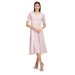Vera Mont Damen Cocktailkleid "Damen Cocktailkleid mit Spitze", rosa, Gr. 52, Obermaterial: 100% Polyester. Futter: 100% Polyester., Kleider, Spitze