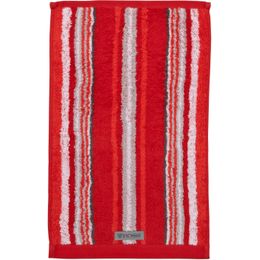 G&auml;stehandt&uuml;cher Ross, B:30cm L:50cm, rot, Frottier, Obermaterial: 100% Baumwolle, Handt&uuml;cher, "Sinfonie", 100 % Baumwolle