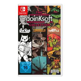 Spielesoftware "The Doinksoft Collection (Gunbrella, Gato Roboto, Demon Throttle)", Nintendo Switch, transparent, DEVOLVER DIGITAL, Spielesoftware