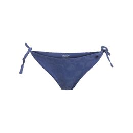 Roxy Damen Bikini-Hose "Sun Click", blau, Gr. XL, 60% Polyester, 33% Polyester, 7% Elasthan, Badehosen