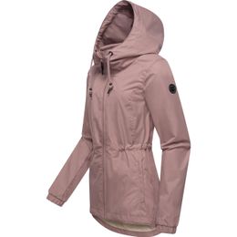 Ragwear Damen Outdoorjacke "Danka", lila, Gr. XXXL, Au&szlig;enmaterial: 100% Polyester; Innenfutter: 100% Polyester, Jacken, Wasserdichte &Uuml;bergangsjacke