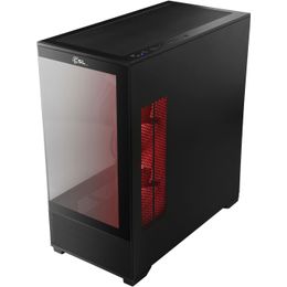 CSL Gaming-PC "AeroVision V24334", Microsoft Windows 11 Home (64 Bit), 32 GB RAM 1.000 GB SSD, schwarz, Desktop-PCs