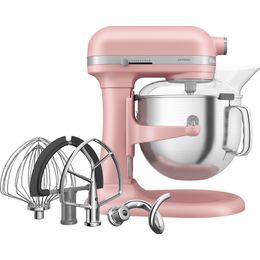 KitchenAid Küchenmaschine "5KSM70SHXECA", B:28,7cm H:41,9cm T:37,15cm, rosa, Küchenmaschinen