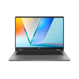 ASUS Convertible Notebook "VivoBook 14 Flip U7-256V 16 1TB TP3407SA-QL010W", 16 GB RAM 1.000 GB SSD, Core Ultra 7, Windows11Home, grau, Notebooks