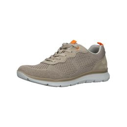 IMac Herren Sneaker "IMac Sneaker Lederimitat/Mesh", Gr. 46, orange, Lederimitat, Textil, Schuhe