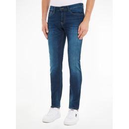 Tommy Jeans Herren Slim-fit-Jeans "SLIM SCANTON", blau, Gr. 30, Obermaterial: 98% Baumwolle, 2% Elasthan, Jeans