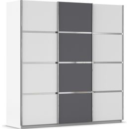 Kleiderschrank Rauch, B:203cm H:229cm T:62cm, weiß, Holzwerkstoff, Schlafzimmer, Schränke, "Schwebetürenschrank OTTO ́s Choice Garderobe Schrank TOP