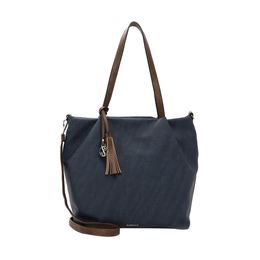 Emily & Noah EMILY & NOAH Damen Shopper "Shopper E&N Elke", blau, Polyurethan, Taschen