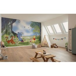 Komar Kindertapete "Disney Winnie the Pooh Friendly Day", B/L: 500m, Rollen: 1, bunt, Tapeten