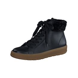 Paul Green Damen Sneaker "Paul Green Sneaker Glattleder", Gr. 38, schwarz, Glattleder, Schuhe