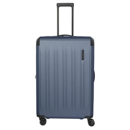Travelite Damen Hartschalen-Trolley "DYNAMIIC, verschiedene Größen und Farben", blau, ABS, unifarben mit Farbeinsätzen, Koffer, Hartschalen-Koffer