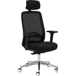 mayer Sitzmöbel Bürostuhl MAYER SITZMÖBEL, B:70cm, schwarz, Polyester, Stühle, "myTRITON"