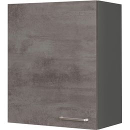 H&auml;ngeschrank Nobilia, B:60cm H:72cm T:37,2cm, grau, K&uuml;che, Schr&auml;nke, ""Riva", Ausrichtung w&auml;hlbar, vormontiert", in drei Breiten: 30, 45 und 60 cm,