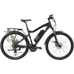 Llobe E-Bike "Mountain E-Bike 27,5" Brillant", 47cm, 27,5 Zoll (69,85cm), schwarz, Elektrofahrräder
