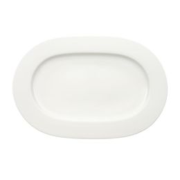 Villeroy & Boch VILLEROY & BOCH Servierplatte "Servierplatte Royal 34,5 x 23,5 weiß", weiß, Servierplatten