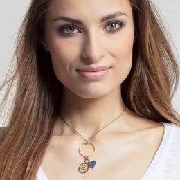 Thomas Sabo Damen Charm-Einh&auml;nger "Herz"silberfarben, Silber 925 (recycelt), Charms