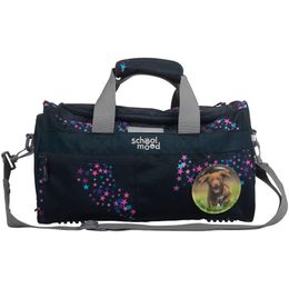 School-Mood Kinder Sporttasche "Leni (Hund)", bunt, Polyester, Taschen