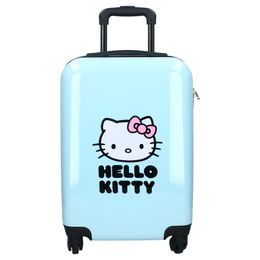 Vadobag Kinder Trolley, blau, Polyester, mehrfarbig, Koffer, mit verstellbaren Schultergurten