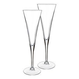 Villeroy & Boch VILLEROY & BOCH Sektglas "Sektgläser Purismo Specials 120 ml 2er Set transparent", transparent, Trinkgefäße