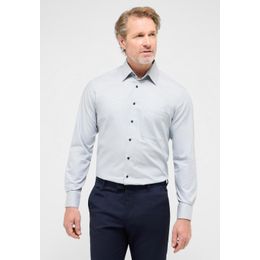 Eterna Herren Langarmhemd "MODERN FIT", gr&uuml;n, Gr. 43, 100% Baumwolle, Hemden, NON IRON (b&uuml;gelfrei)