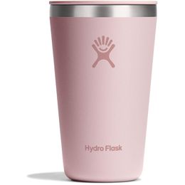Hydro Flask Thermobecher "16 Oz All Around Tumbler", Ø 8,64cm x 15,49cm, 473ml, 1 Stk.trillium, Trinkgefäße, Hochwertiger 18/8 Edelstahl