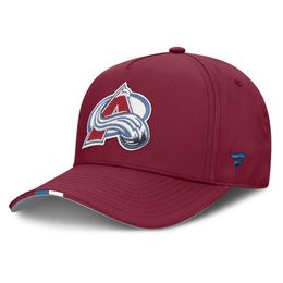 Fanatics Jungen Baseball Cap "Fanatics Cap Colorado Avalanche NHL Draft 25 Adj. Meshback", rot, 70% Polyacryl, 30% Wolle, Caps