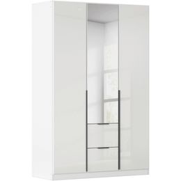 Drehtürenschrank Rauch, B:136cm H:229cm T:54cm, weiß, Holzwerkstoff, Schränke, "Kleiderschrank Kleiderschränke Schrank Garderobe AGORDO mit
