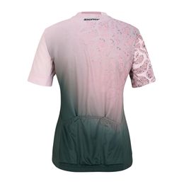 Ziener Damen Radtrikot "NELENIA-Z", rosa, Gr. 38, Obermaterial: 100% Polyester. Obermaterial 2: 90% Polyester, 10% Elasthan, Trikots