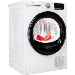 Beko Wärmepumpentrockner "B3TO82C9W", B:59,8cm H:84,6cm T:60,5cm, weiß, Trockner, Multifunktionsdisplay