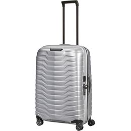 Samsonite Hartschalen-Trolley "PROXIS, verschiedene Größen und Farben", silber, Polypropylen, unifarben, festlich, Koffer, Trolley Reisegepäck