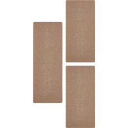 Bettumrandung ANDIAMO, H:5mm, braun, Obermaterial: 100% Polypropylen, Schlafzimmer, Bettumrandungen, "Luton, Made in Germany", Bettvorleger,