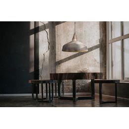 Kayoom H&auml;ngeleuchte "Harlow", &Oslash; 49,5cm H: 33cm, 1 Stk., braun, Esszimmer, Leuchten, modern, vielseitig kombinierbar