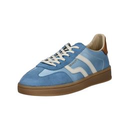 Gant Damen Sneaker "Gant Sneaker Leder", Gr. 38, blau, Leder, Schuhe