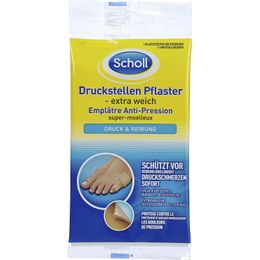 Scholl Druckstellenpflaster, beige, Pflaster, Extra Weich - sch&uuml;tzt vor Reibung und lindert Druckschmerzen