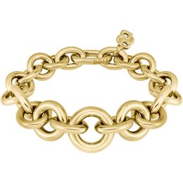 BOSS Damen Armkette "LIVE STATEMENT", M, Edelstahl, gold, Edelstahl, Armb&auml;nder