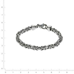 ZEEme Damen Armband "Silber 925 poliert K&ouml;nigskette 5mm breit", 20cm, Silber 925 (Sterlingsilber), wei&szlig;, Silber 925 (Sterlingsilber), Armb&auml;nder