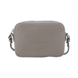 JOOP! JOOP JEANS Damen Umhängetasche "lettera 1.0 cloe shoulderbag shz", grau, Lederimitat, Taschen, Schultertasche Tasche Damen Handtasche Damen