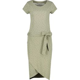 alife and kickin ALIFE & KICKIN Damen Blusenkleid "Damen TheaAK", braun, Gr. S, 65% Baumwolle, 35% Polyester, Kleider