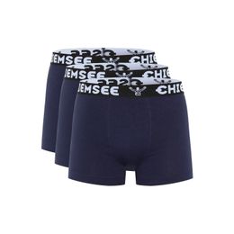 Chiemsee Herren Boxershorts "Boxershort 3er Pack", Gr. S, blau, Obermaterial: 95% Baumwolle CO. 5% Elasthan EL., Unterhosen