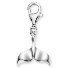 Engelsrufer Damen Charm-Einhänger "Aloha Delfin", silber, Silber 925 (Sterlingsilber), Charms