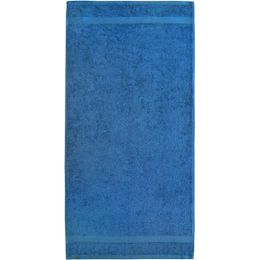 Duschtuch Dyckhoff, B:70cm L:140cm, blau, Walkfrottier, Obermaterial: 100% Baumwolle, Handt&uuml;cher, "Planet"