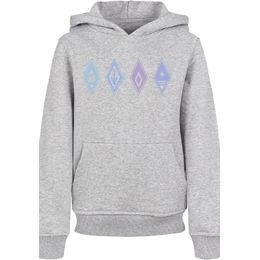F4NT4STIC Jungen Kapuzenpullover "Disney Frozen Symbols"erdgrau, Gr. 146, Obermaterial: 65% Baumwolle, 35% Polyester, Pullover, Print