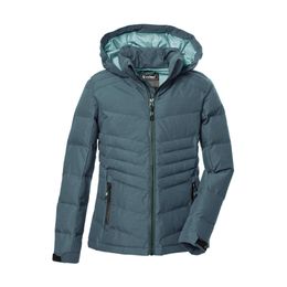 Killtec Mädchen Steppjacke "KOW 166 GRLS QLTD JCKT", grün, Gr. 140, Oberstoff: 100% Polyester, Futter: 100% Polyester, Wattierung: 100% Polyester,